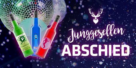 Junggesellenabschied Mit Ausgefallenen Spirituosen Party Spirituosen