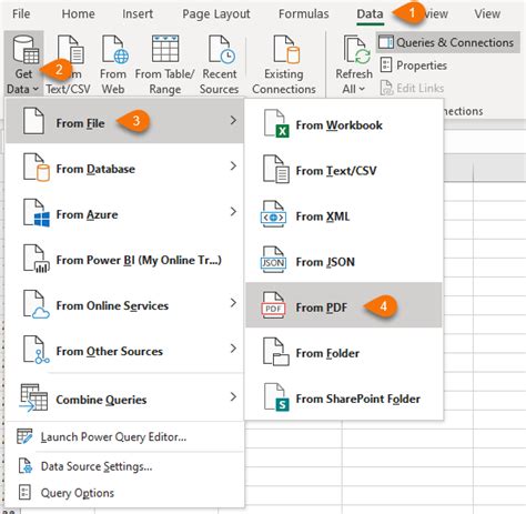 Import Data From A PDF To Excel My Online Training Hub