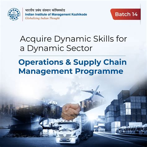 Timespro Executive Education On Linkedin Executive Pg Cert Operations And Supply Chain