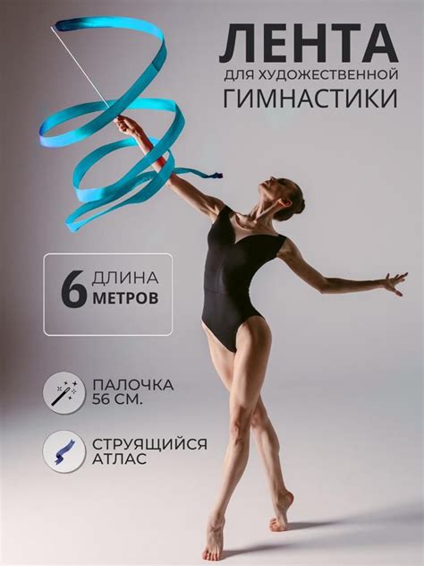 Лента для художественной гимнастики 6 м купить с доставкой по выгодным ценам в интернет