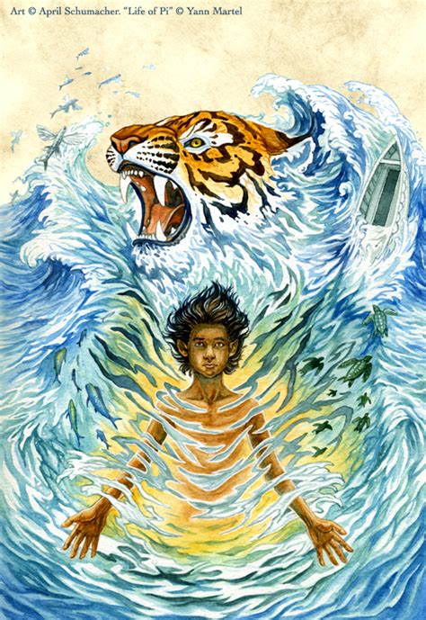 April Schumacher Illustration Life Of Pi
