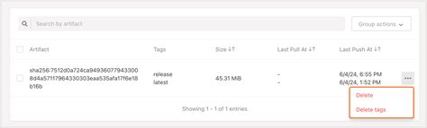 Manage Container Registries Gcore