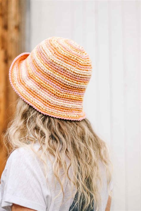 Flower Bucket Hat Crochet Pattern At Margaret Cass Blog