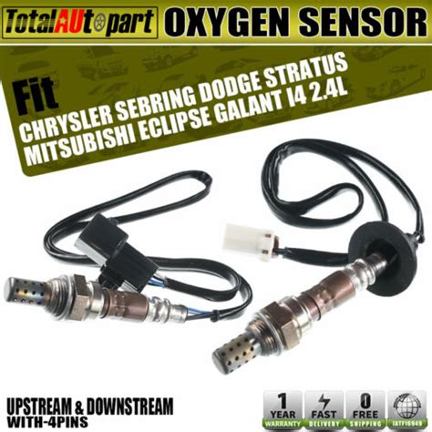 2x Oxygen Sensors For Mitsubishi Eclipse Galant Stratus I4 2 4l Up