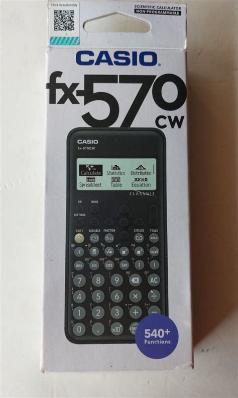 Casio Fx 570cw Classwiz Mobile Phones And Gadgets Other Gadgets On