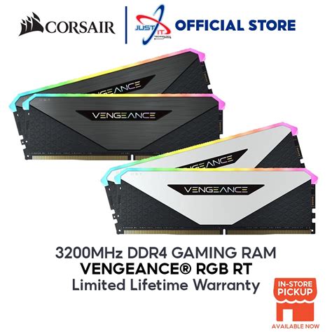 Corsair Vengeance Rgb Rt 16gb 8x2 Ddr4 3200mhz Rgb Gaming Ram White Shopee Philippines