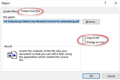 Three Ways To Add A PDF Into A Word Document Office Watch