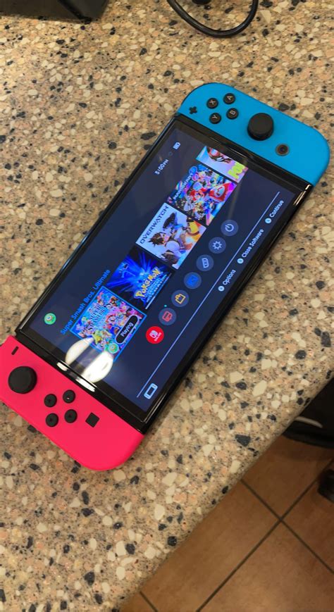 Have The Switch Oled To Keep Me Company For Working On A Saturday😁 R