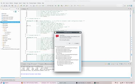 how do i build without error from project example vision sdk with sbc