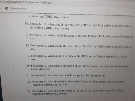 Solved Q2 Consider The 4 Router Network Shown Below Where