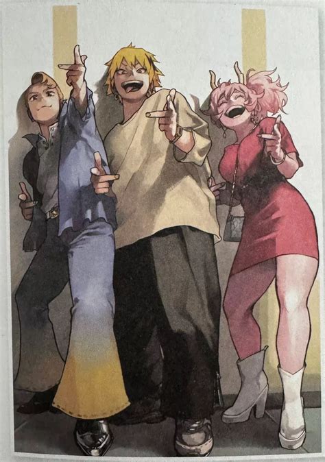 Yuga Aoyama Denki Kaminari And Mina Ashido Pfp For Three People Three