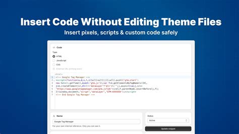 Codify ‑ Insert Code And Pixels Codify Insert Code And Pixels To