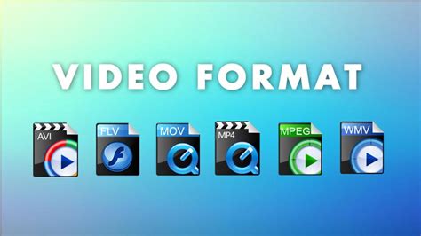 common file formats used in video editing admec multimedia