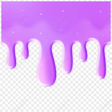 그라데이션 일러스트 아름다운 신선한 조명 효과 보라색 페인트 가을 장식 물방울캐러멜점액 Png 일러스트 무료 다운로드 Lovepik