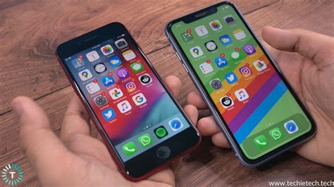 Iphone Se Vs Iphone Xr So Close Techietechtech