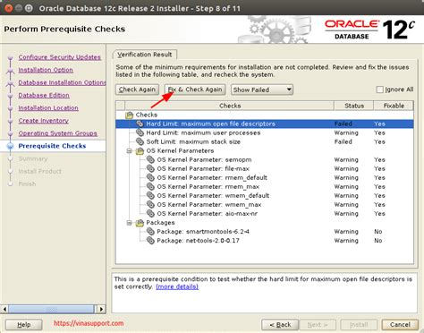 Hướng Dẫn Cài đặt Oracle Database 12c Trên Linux Server Vinasupport