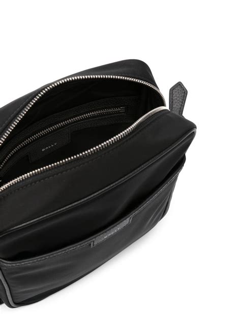 Bally Code Messenger Bag Black Farfetch