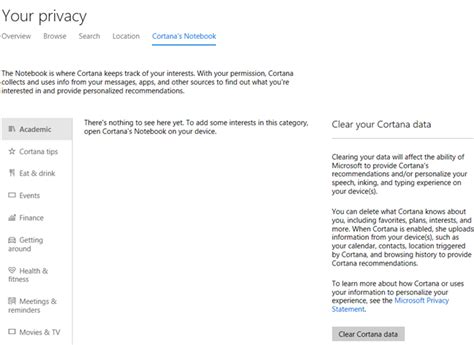 How To Learn What Data Microsoft Stores About You And How To Delete It