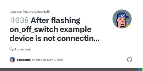 After Flashing On Off Switch Example Device Is Not Connecting To A Network TZ Issue