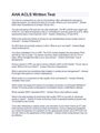 AHA ACLS Written Test Exam Questions And Answers 2024 DocMerit