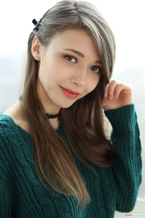 Sexy Schoolgirl Mila Azul Loves Stripping Naked Photos