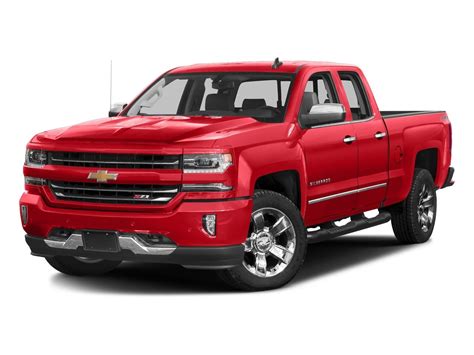 Certified 2016 Red Hot Chevrolet Silverado 1500 Double Cab Standard Box