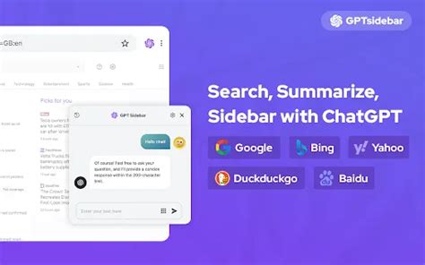 Gpt Sidebar Integrate Chatgpt In Your Chrome Browser Creati Ai