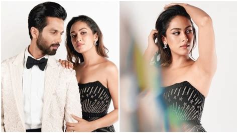 Mira Rajput And Shahid Kapoor Serve King And Queen Vibes In Sizzling Black And White Outfits