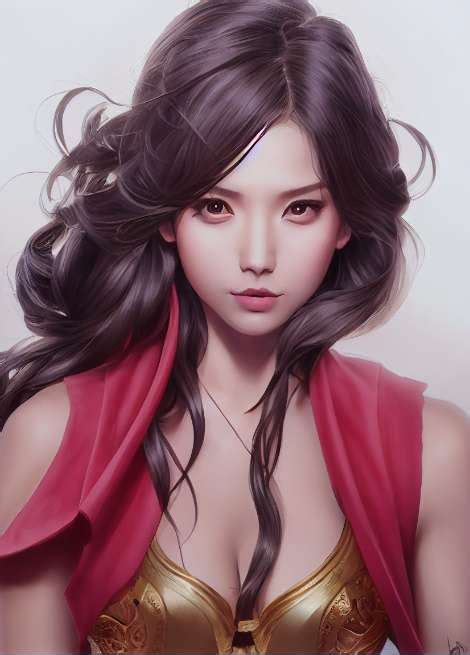 迷人的女孩 最新更新 Ai绘画 素材集市