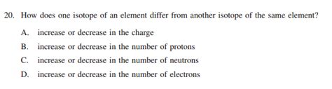 Isotopes AND Abundance SSC Chemistry