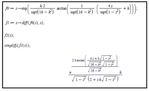 The Derivative Of The Exponential Term Download Scientific Diagram