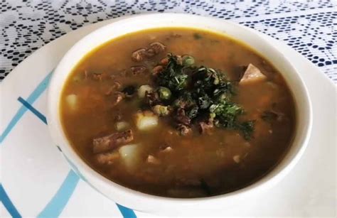 Caldo de pajarilla El Rincón Colombiano
