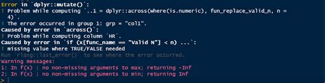 Handling Na Values While Modifying Output Tables General Posit Community