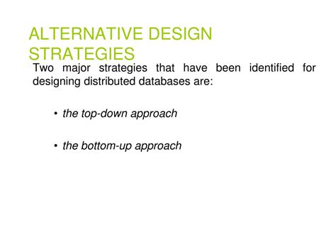 Ppt Distributed Database Design Powerpoint Presentation Free Download Id4075919