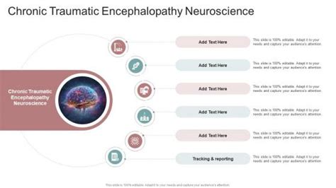 Chronic Traumatic Encephalopathy Neuroscience PowerPoint Presentation And Slides PPT Template