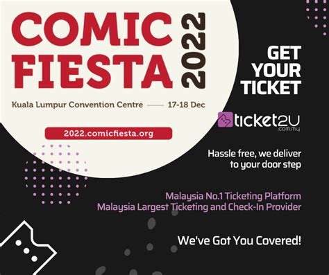 Are You Ready For Comic Fiesta 2022 Ticket2u Blog