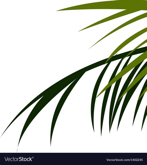 Leaves On The Trees Royalty Free Vector Image VectorStock