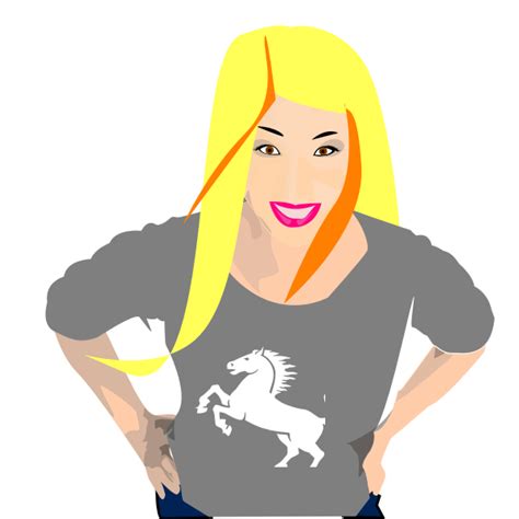 Punk Girl 12 2016032942 Free Svg