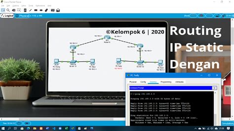 Konfigurasi Routing Ip Static Dengan 3 Router Jaringan Komputer