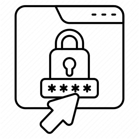 Web Password Passcode Website Webpage Site Icon Download On