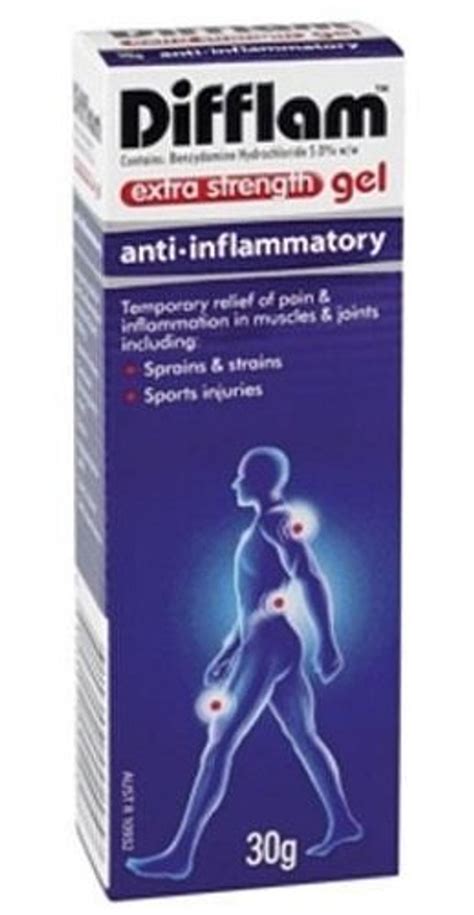 Difflam Anti Inflammatory Extra Strength Gel 30g