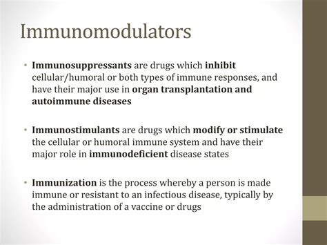 Immunomodulators Pptx