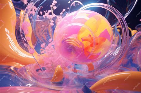 Premium Photo Abstract Digital Art Portraying The Complexities