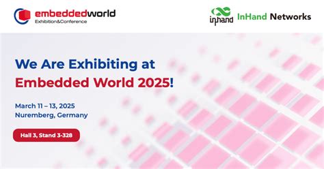 Embedded World 2025 Inhand Networks