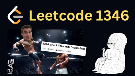 Daily Leetcode Challenge Day 138 Check If N And Its Double Exist Youtube