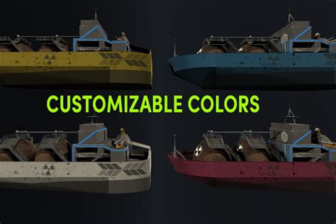 Ship With Interior 2 3d Sea Unity Asset Store