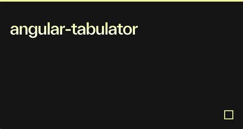 Tabulator Tables Examples Codesandbox