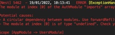 Even More `nest` Like Error · Issue 44 · Tiny Nestjsauto Injectable