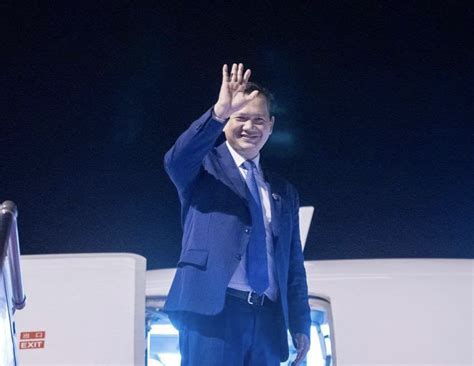 សម្តេចធិបតី ហ៊ុន ម៉ាណែត អញ្ជើញ ដឹកនាំគណៈប្រតិភូរាជរដ្ឋាភិបាលកម្ពុជា