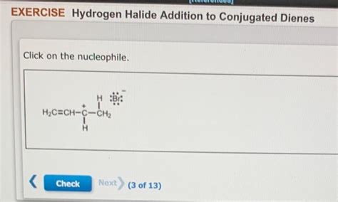 Solved Click On The Nucleophile